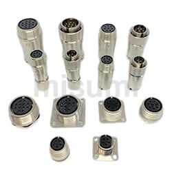 小形丸型コネクタ ER03シリーズ | 多治見無線電機 | MISUMI(ミスミ)