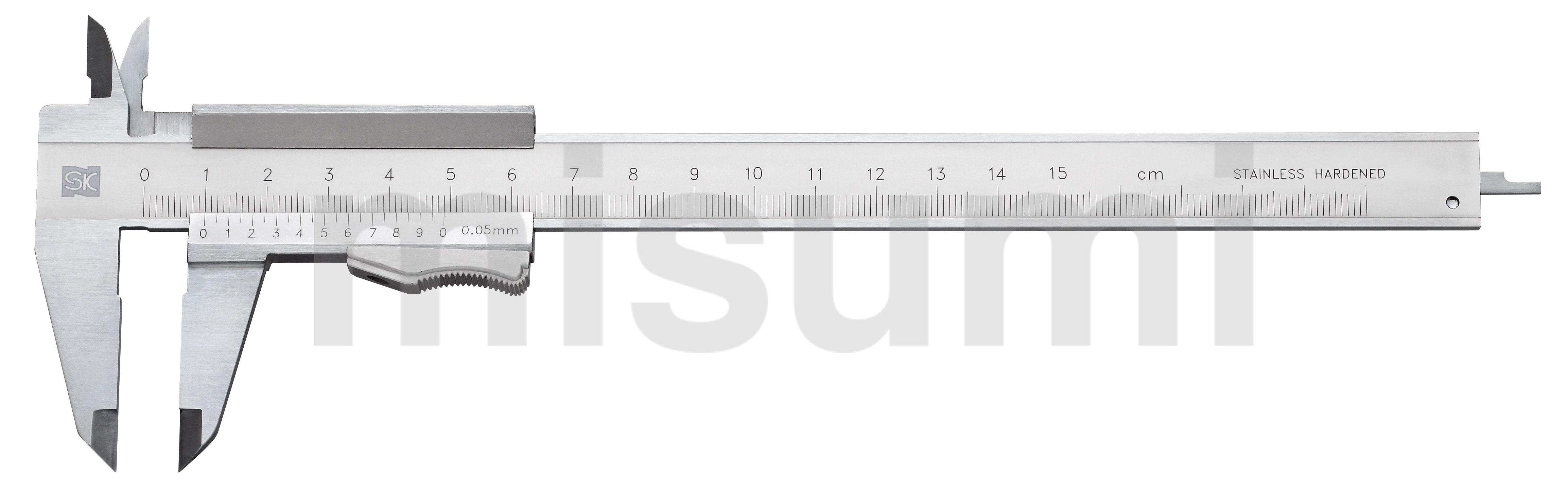 シルバーM型ノギス 自動ストップ付 | 新潟精機（SK） | MISUMI(ミスミ)