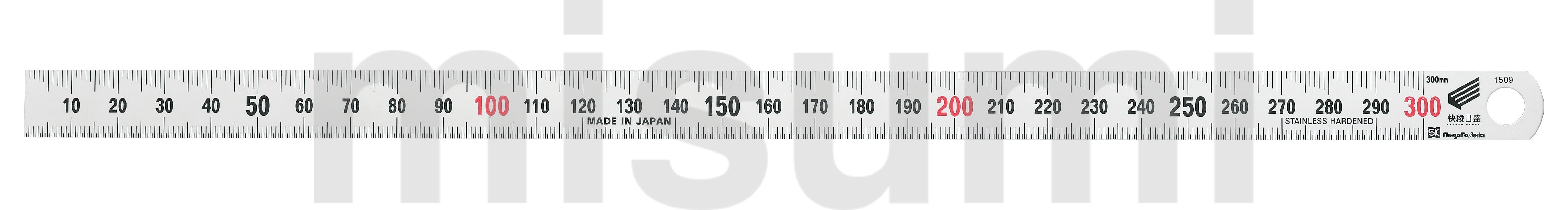 シルバースケール細巾 快段目盛 | 新潟精機（SK） | MISUMI(ミスミ)