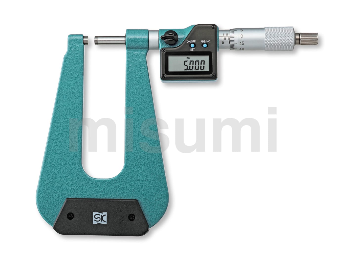 デジタルU字形鋼板マイクロメータ | 新潟精機（SK） | MISUMI(ミスミ)