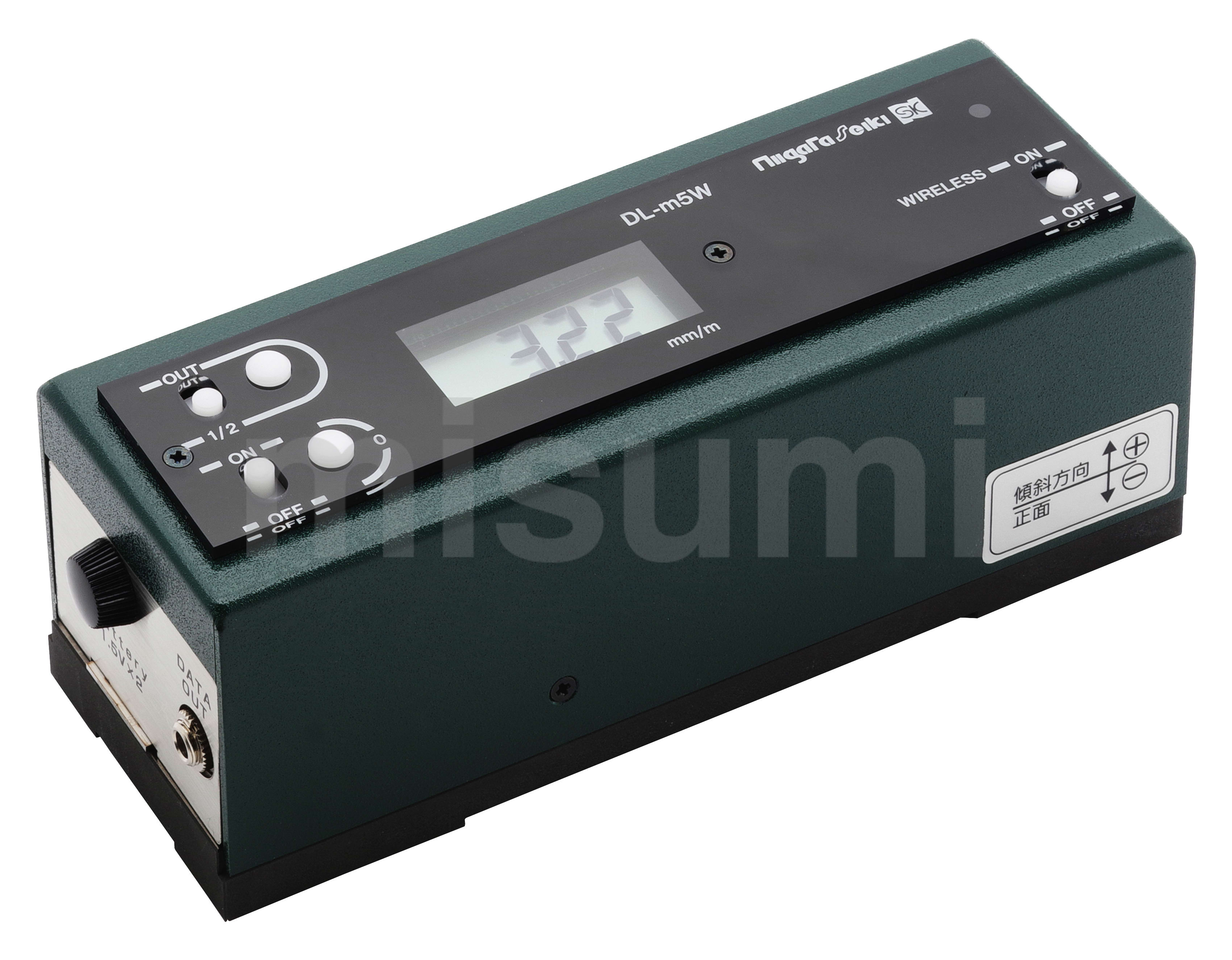 デジタル水準器レベルニック DL-m4 | 新潟精機（SK） | MISUMI(ミスミ)