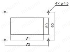 KSK-220 | 鉄製 省スペース用ウレタン付ケーブルクランプ KSシリーズ | ミスミ | MISUMI(ミスミ)