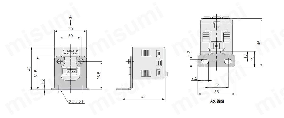 ZS-28-C-1 | 流量センサフローモニタ PFM3シリーズ | SMC | MISUMI(ミスミ)