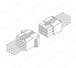 ELR-03V | ELコネクタ（中継接続用コネクタ） | 日本圧着端子製造 | ミスミ | 413-7965