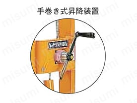 HGL-150 | ジブリフト（手巻式） | 京町産業車輌 | ミスミ | 458-4295