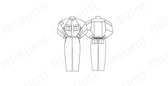 AZ-553702 ツナギ | アイトス | MISUMI(ミスミ)