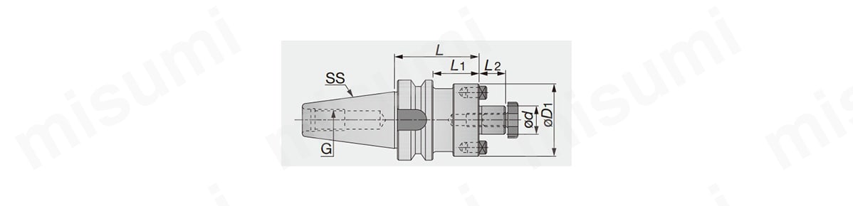 シェルミルホルダ BT-SEMC | タンガロイ | MISUMI(ミスミ)