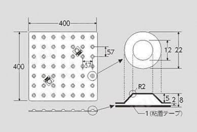 点字タイル | ユニット | MISUMI(ミスミ)