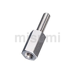 黄銅スペーサー（六角）オネジロング/LSB-E | 廣杉計器 | MISUMI(ミスミ)