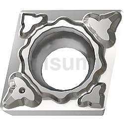 YG-1・CCMT-PF・80°ひし形・ポジ・穴有・旋削チップ | YG-1 | MISUMI(ミスミ)