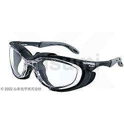 YS-395G-JIS-PET-AF-BLK | 2眼形保護めがね ガスケットタイプ | 山本光学 | ミスミ | 384-7936