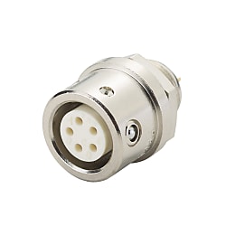 PRC05 Bulkhead Panel Mount Receptacle (One-touch Lock) | MISUMI | MISUMI Thailand