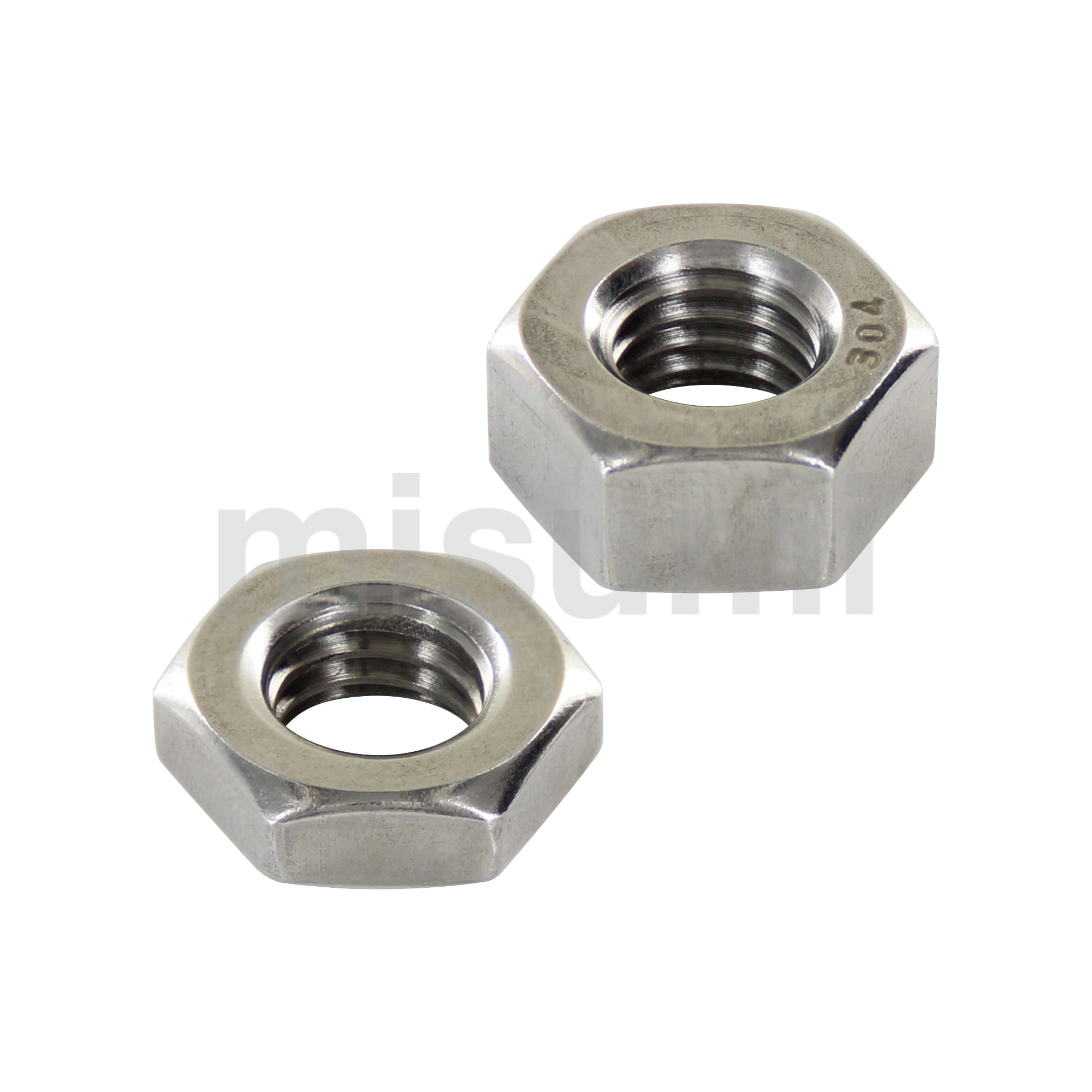 E-GSKNTR5 | 【エコノミーシリーズ】 六角ナット JIS1種/3種 ステンレス・スチール | ミスミ | MISUMI(ミスミ)