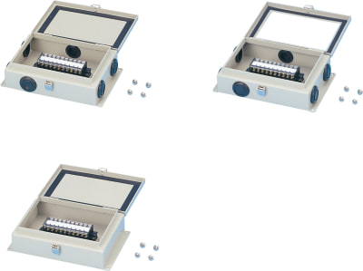 TE8-12 | 【穴加工対応】TE TE形ターミナルボックス（鉄製基板付） | 日東工業 | MISUMI-VONA【ミスミ】