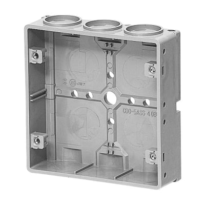 Buried Square Outlet Box (Very Thin Type) | MIRAI INDUSTRY | MISUMI Thailand